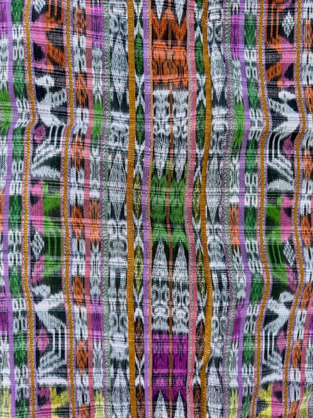 Stunning ikat corte with quetzals – Colores del Pueblo