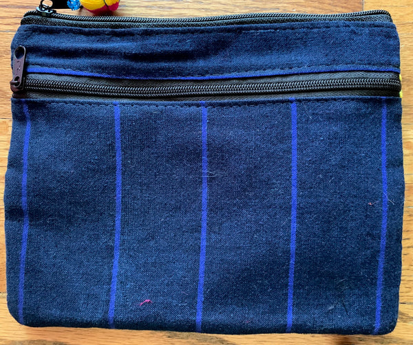 Large Pouch made from traditional Mayan textiles with extra pocket in ...